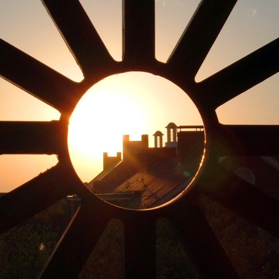Troy's Photos: Southern Methodist University - 05891 Sun setting behind ...